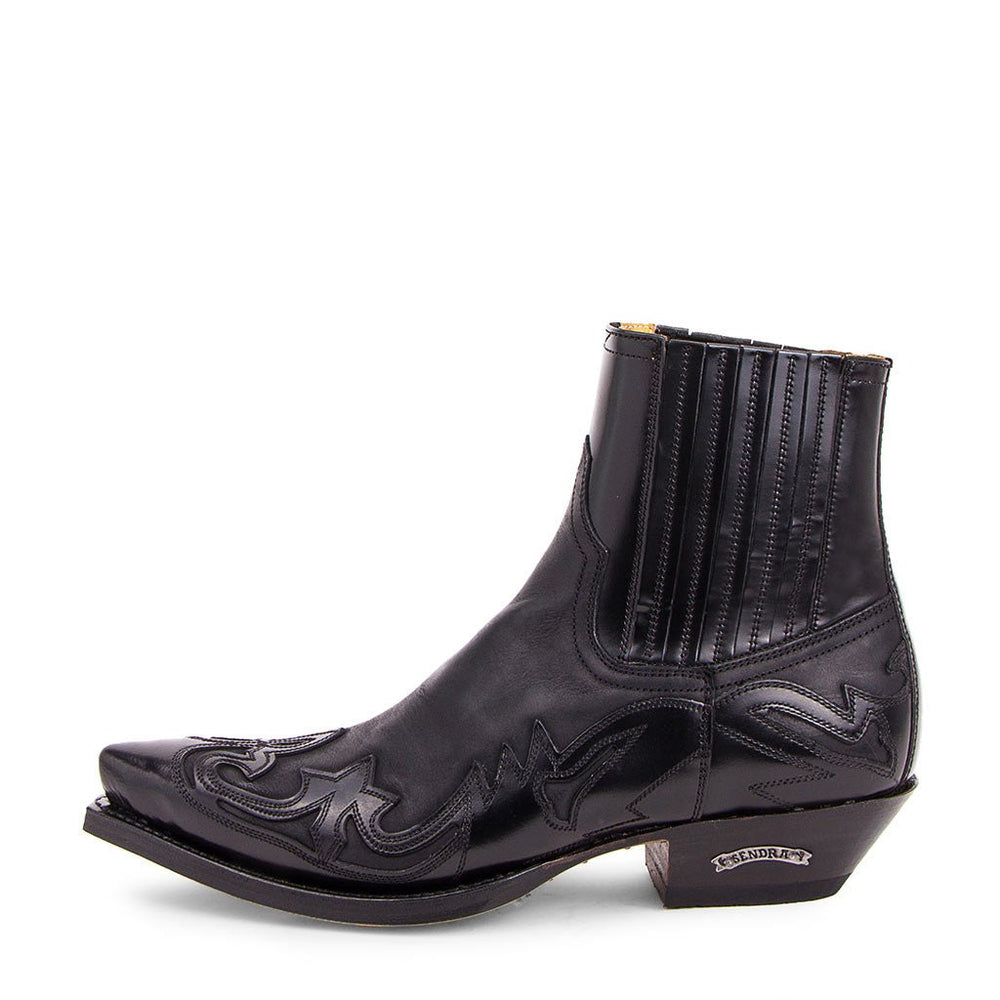 4660 Cuervo Flora Negro-Sprinter Negro – Sendra Boots